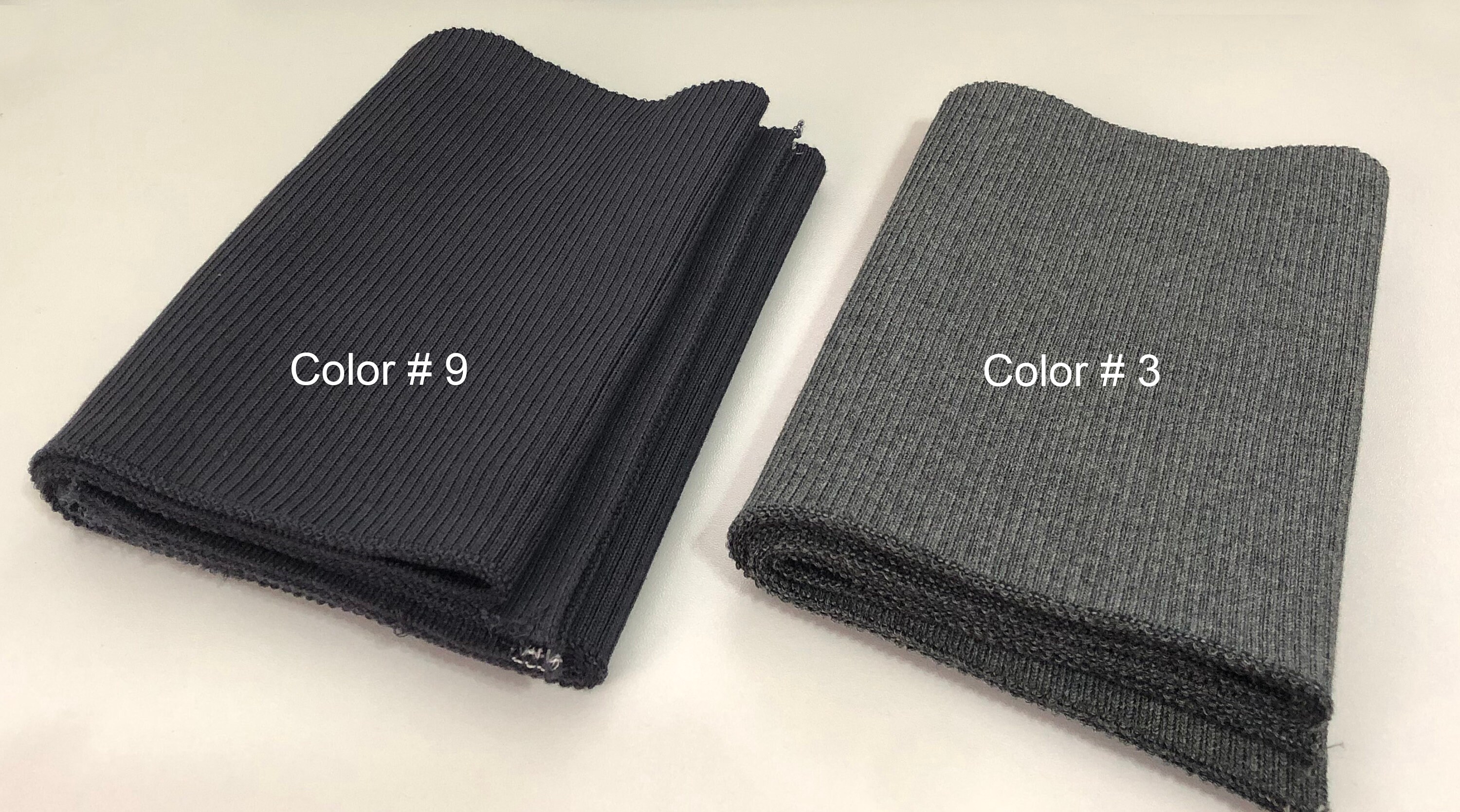 Heavy Weight Elastic Rib Knit Cuffs Waistband Collar Fabric - Etsy Sweden