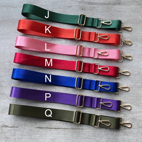 Black Adjustable Crossbody Bag Strap Replacement - Etsy