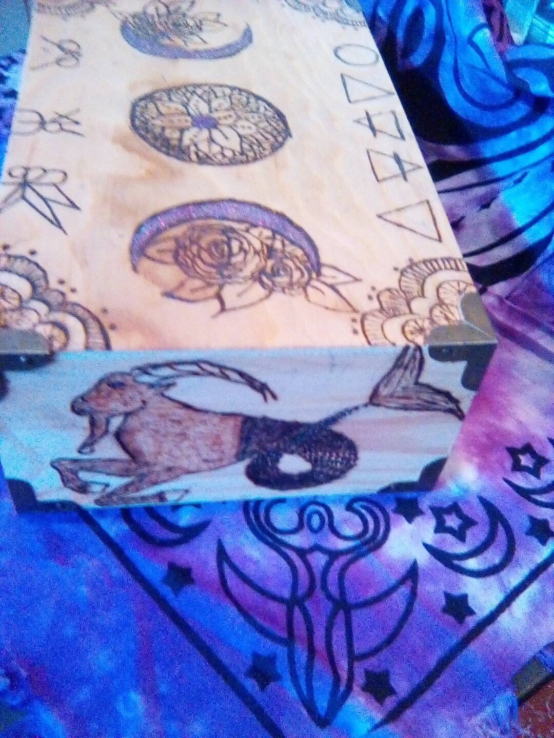 Custom Wood Burned Boxes - Etsy