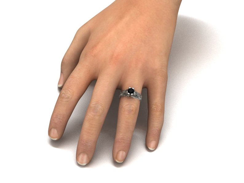 The Skeleton Ring .925 Sterling Silver - Etsy
