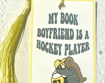 Hockey Stick Magnetic Bookmark Little Turkey Shoppe Hockey Romance ...