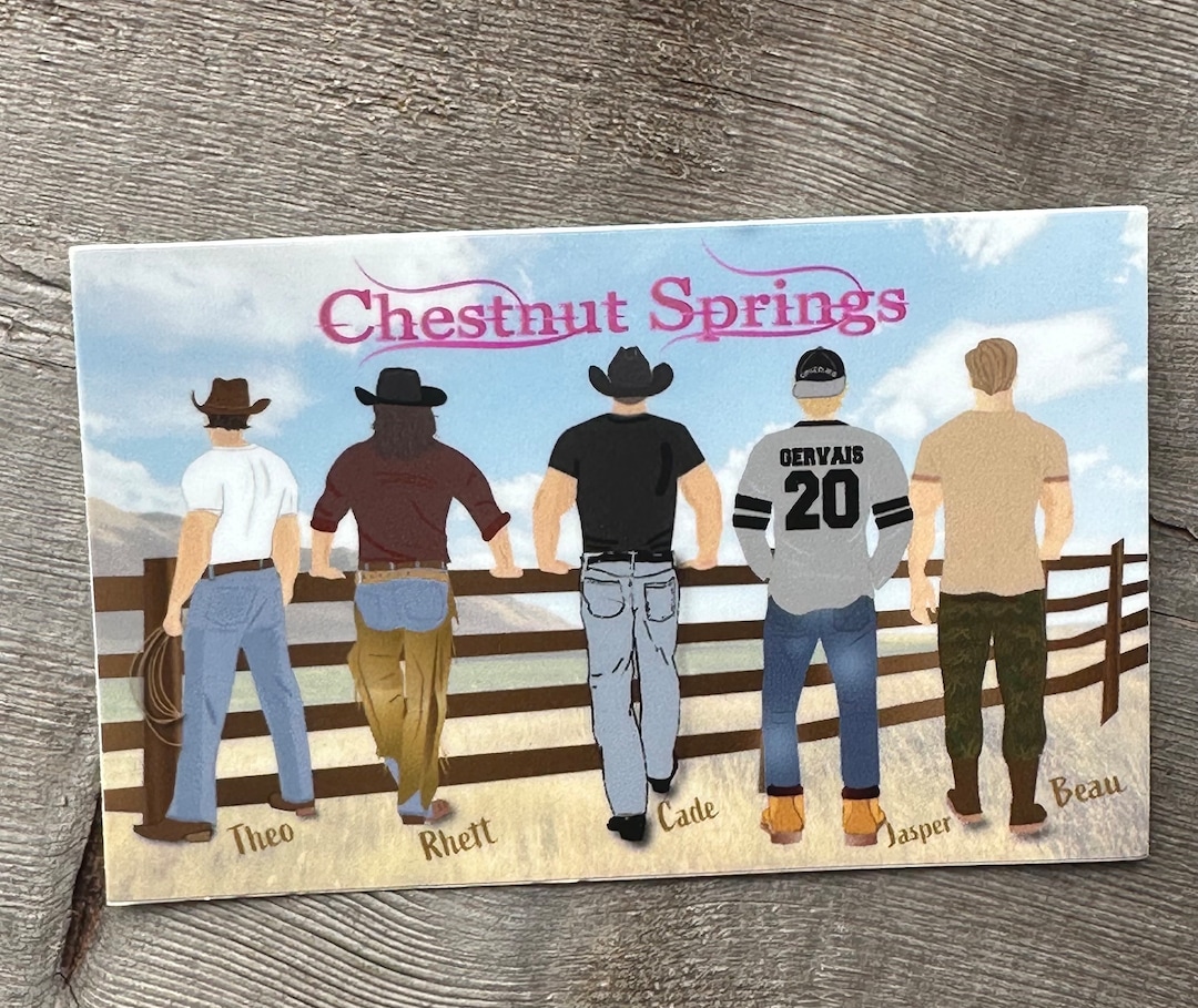 Licensed Chestnut Springs Characters Sticker - Etsy