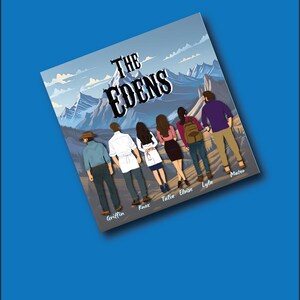 Licensed Edens Series Sticker - Etsy