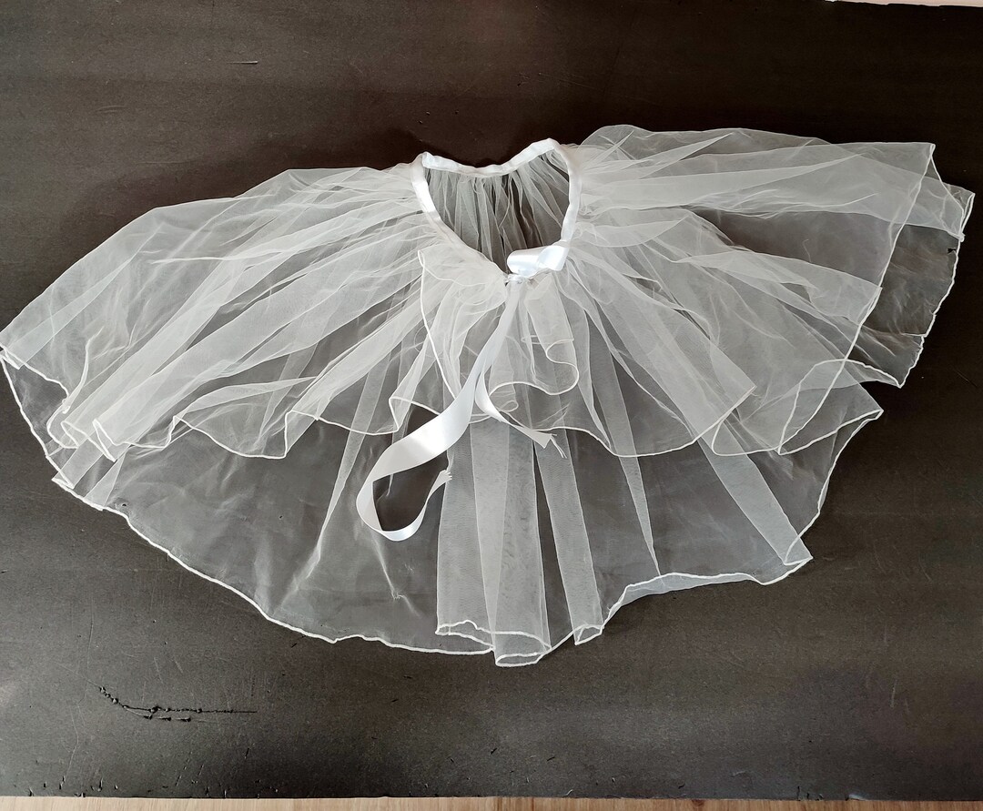 Victorian Style Inspired Ruffled Neck Choker Ruffle Collar Tulle Small ...