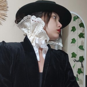 Elizabethan Ruffle Collar Neck Ruff, Victorian Neck Ruffle - Etsy
