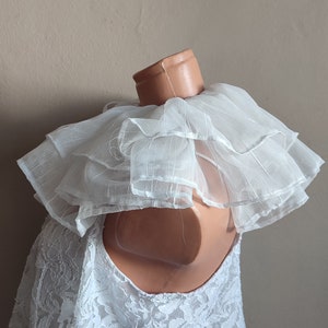 Huge Ruffle Clown Collar Ruff, Big Neck Collar Costume Accessory - Etsy