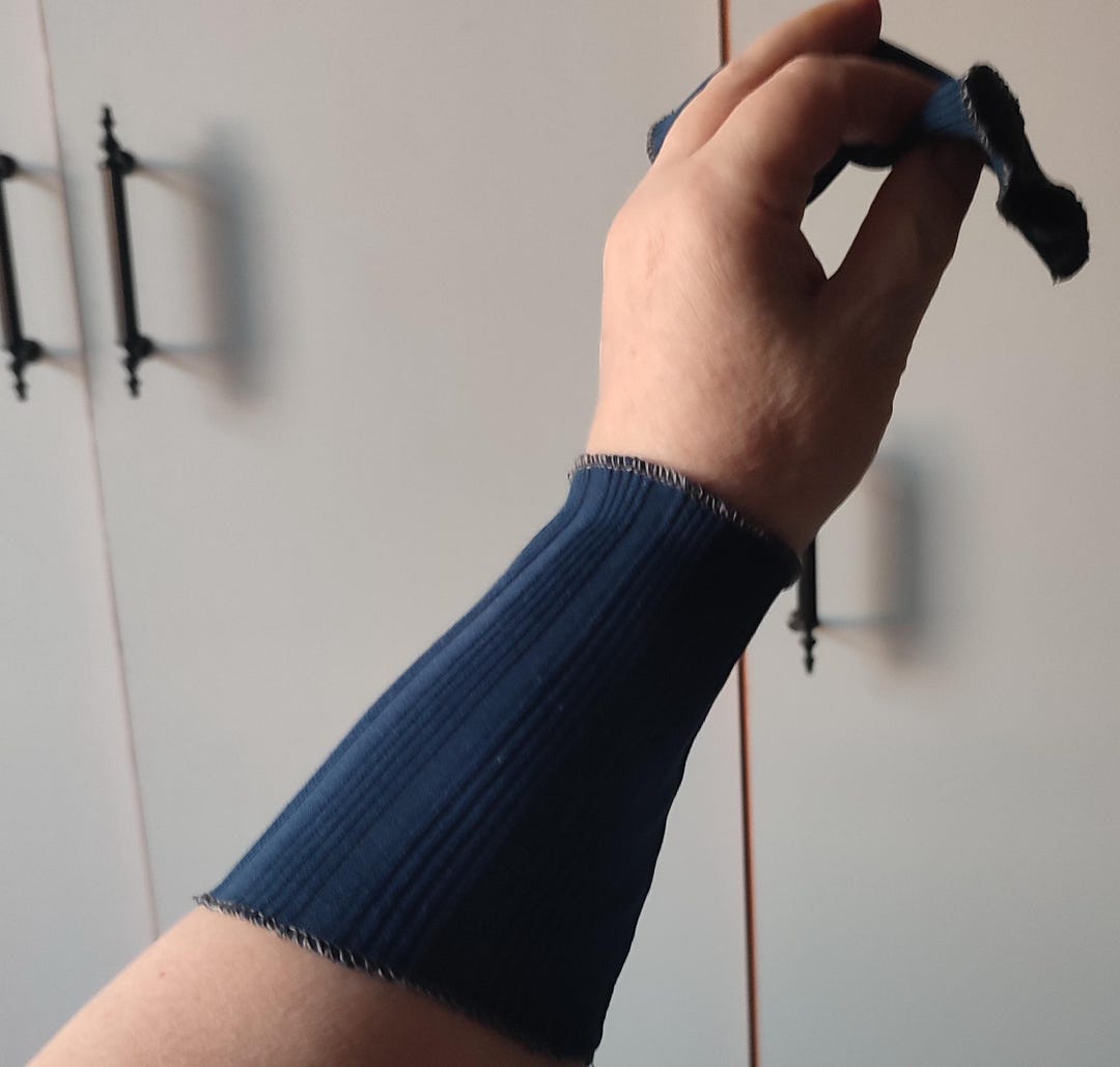 Navy Blue Forearm Cover, Tattoo Forearm Sleeves - Etsy