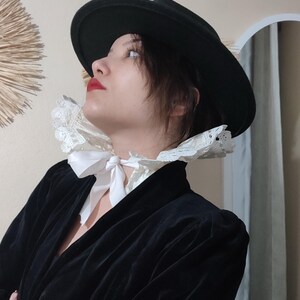 Elizabethan Ruffle Collar Neck Ruff, Victorian Neck Ruffle - Etsy