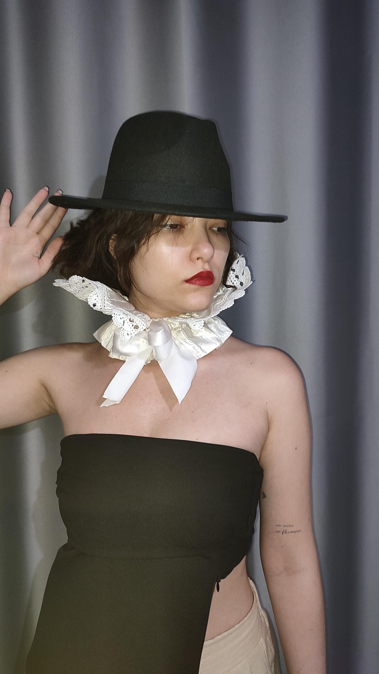 Elizabethan Ruffle Collar Neck Ruff, Victorian Neck Ruffle - Etsy