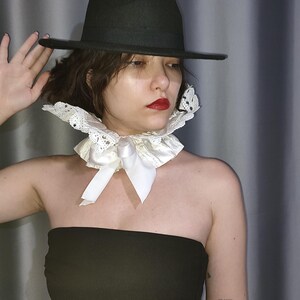 Elizabethan Ruffle Collar Neck Ruff, Victorian Neck Ruffle - Etsy
