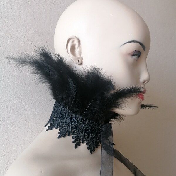 Feather Collar - Etsy