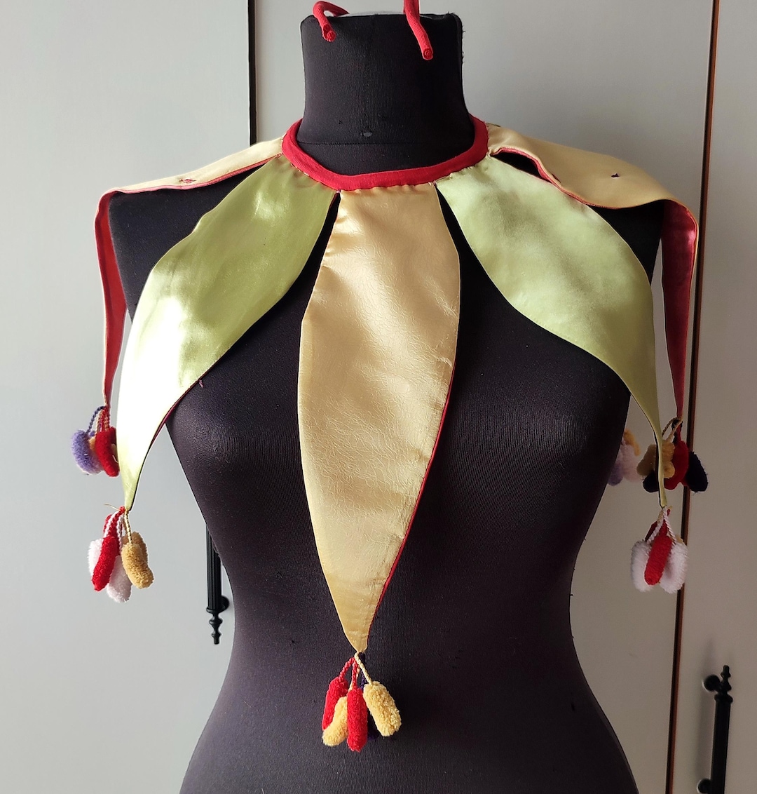Pointed Jester Collar, 7 Pointed Clown Collar Jester Neck Accessories ...