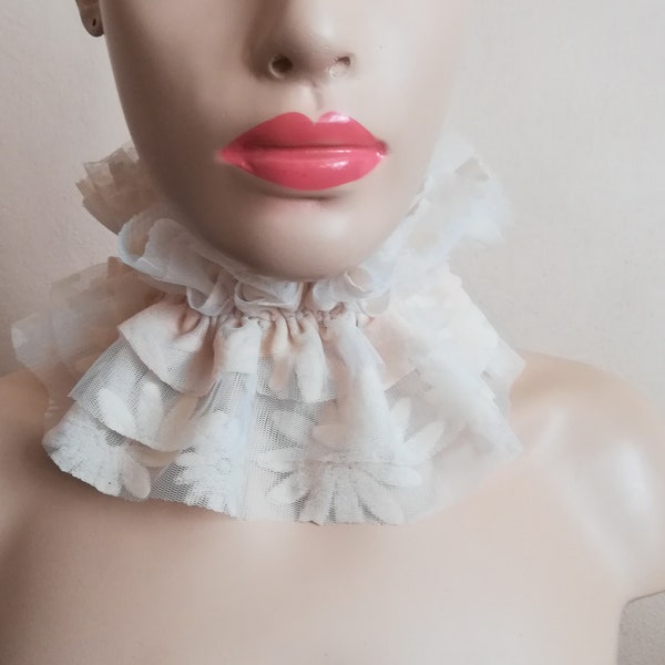 High Lace Collar - Etsy