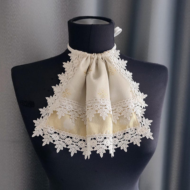 Gold Jabot - Etsy