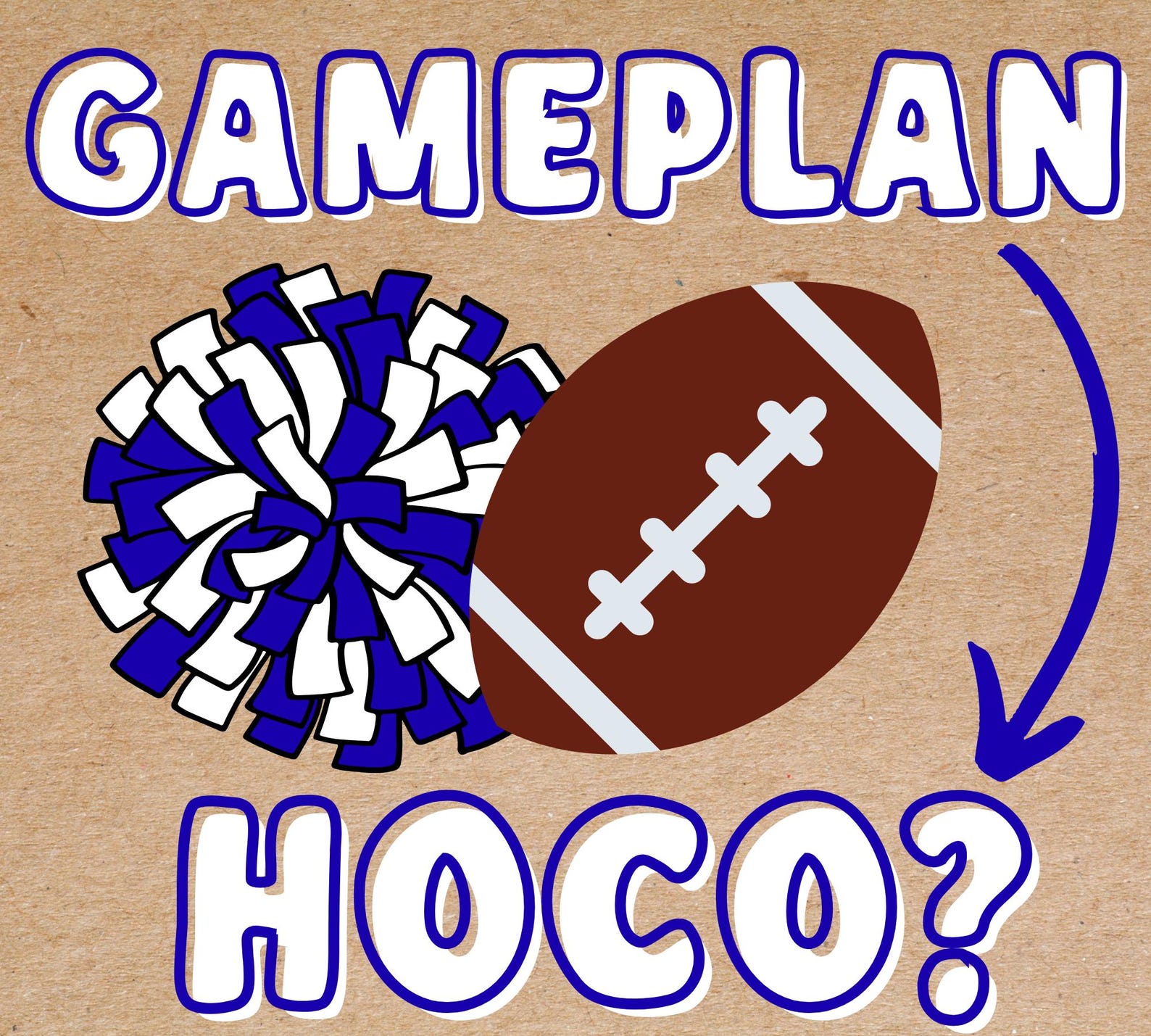 Homecoming Proposal Banner | Hand Painted Sports HOCO Sign | Volleyball ...