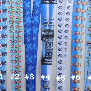 3 Yards Penguins Grosgrain Ribbon - Your Choice Style - Single Sided 1 ...