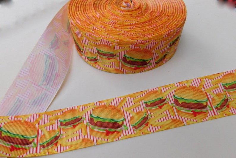 1.5 Food & Snacks Ribbon Pizza Tacos Burgers Sushi - Etsy