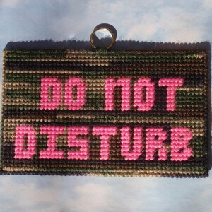 Do Not Disturb Door Sign - Choice of Colors to USA - Etsy
