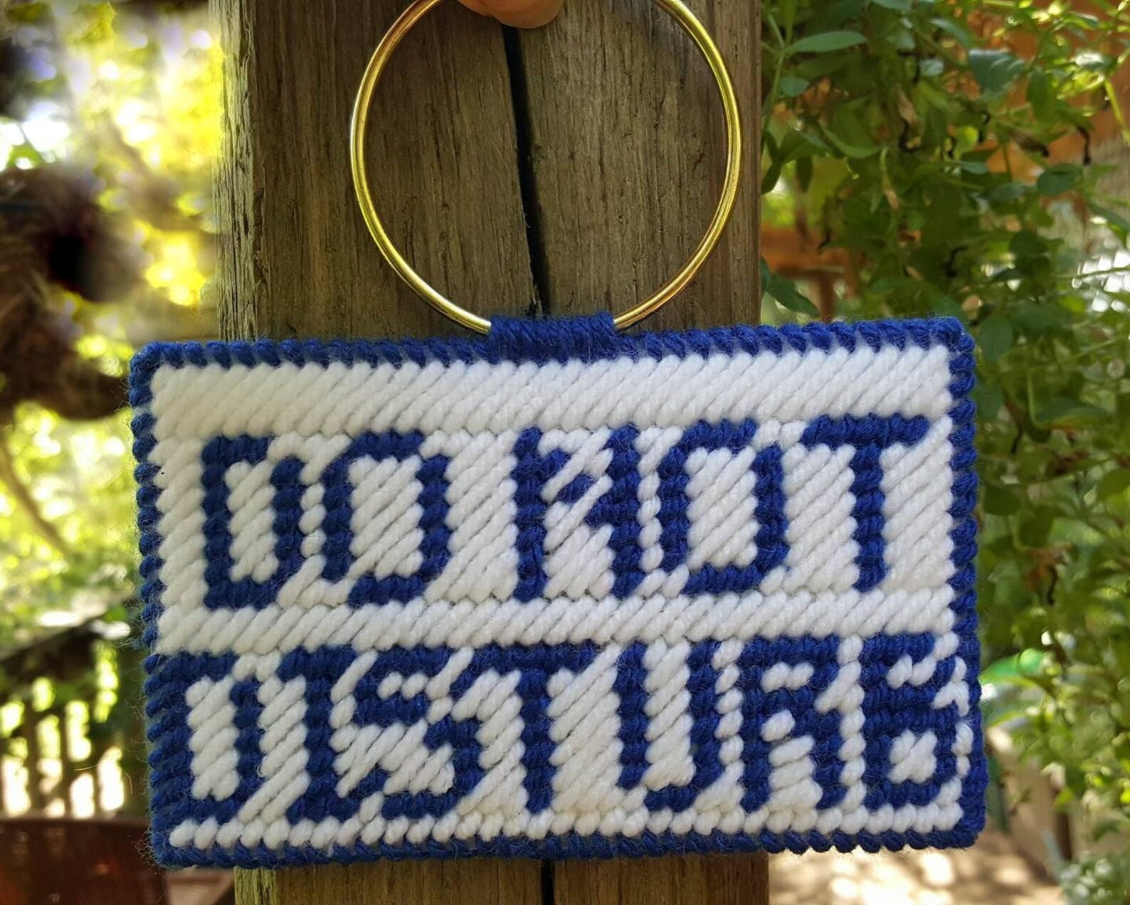 Do Not Disturb Door Sign - 3" X 5" - Choice of Color Pink, Blue, Green ...