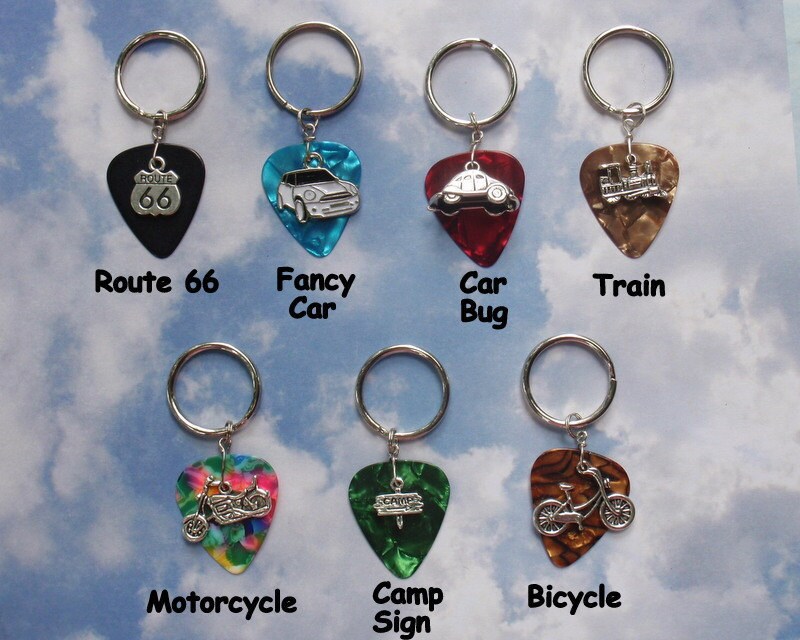 Road Trip Key Chain Choice Travel Key Ring in 16 Colors - Etsy