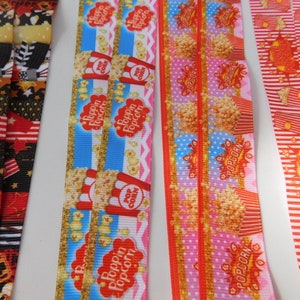 3 Yards - Popcorn & Movies - Grosgrain Ribbon - Your Choice Style ...