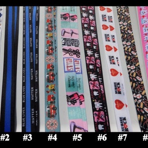 5/8" Ribbon - Professional - 16mm Postman, Nurse, Police, Fireman ...