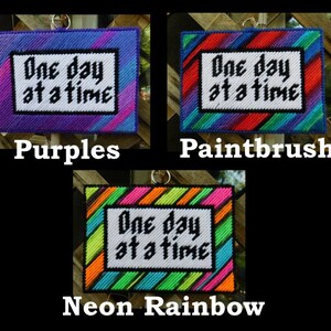 One Day At a Time Sign 5.25 x 7.25 Choice | Etsy