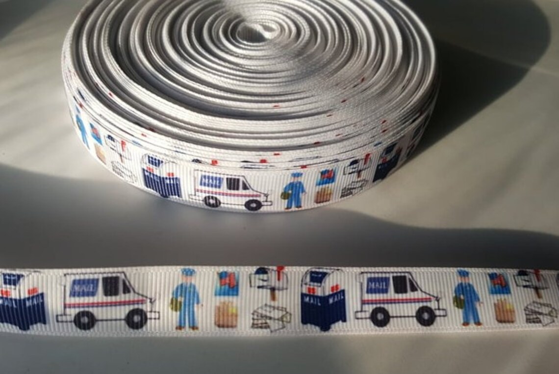 5/8" Ribbon - Professional - 16mm Postman, Nurse, Police, Fireman ...