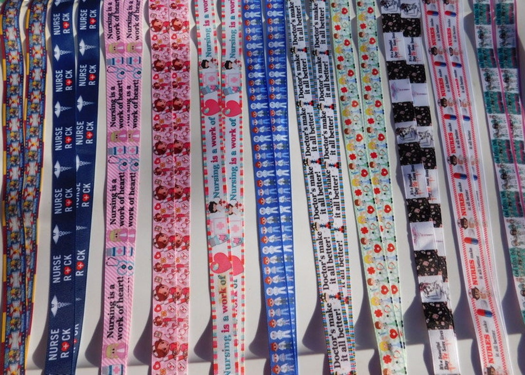 3 Yards Nurses 4 Health Care Worker, First Responder Grosgrain Ribbon ...