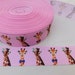 1.5" Wildlife Animals Ribbon - Llamas, Giraffe, Elephant, Oceans ...