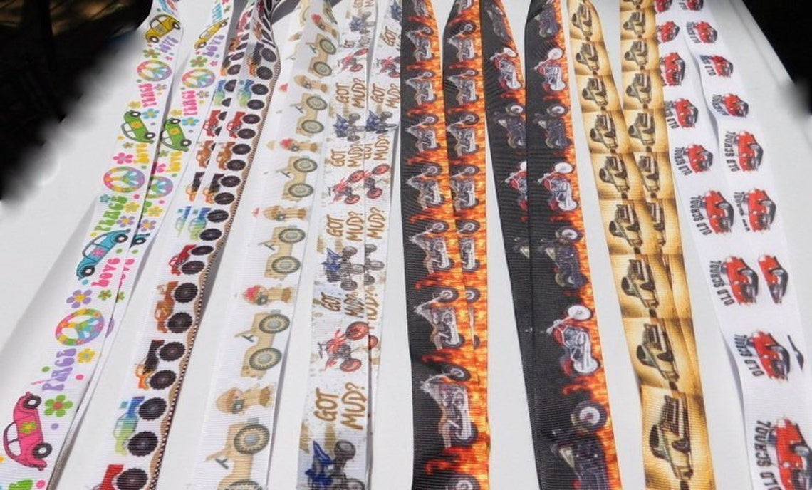 3 Yards Wheels Cars Motorcycles Grosgrain Ribbon Your - Etsy