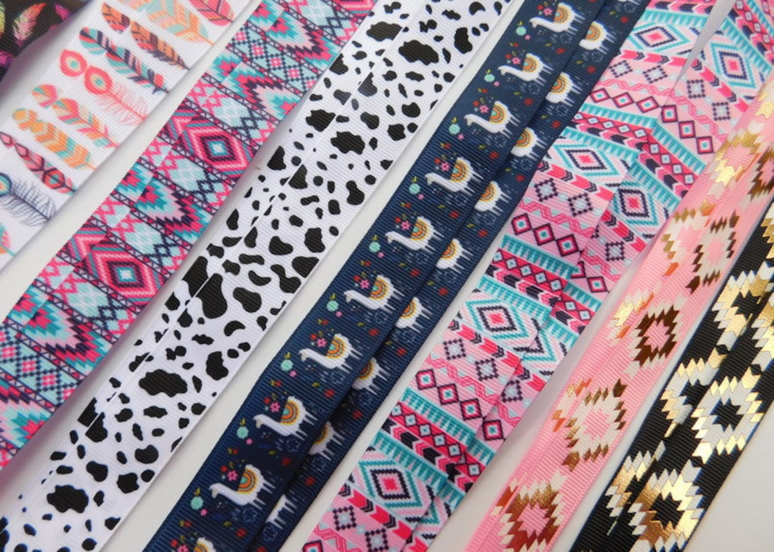 3 Yards - Southwest - Grosgrain Ribbon - Your Choice Style - Single ...