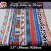 1.5 Western & Farm Ribbon Barnyard Animals, Bandana, Denim, Horses ...