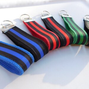 Police Key Fob Wristlet, Thin Blue Line, Blue Lives Matter, Law ...