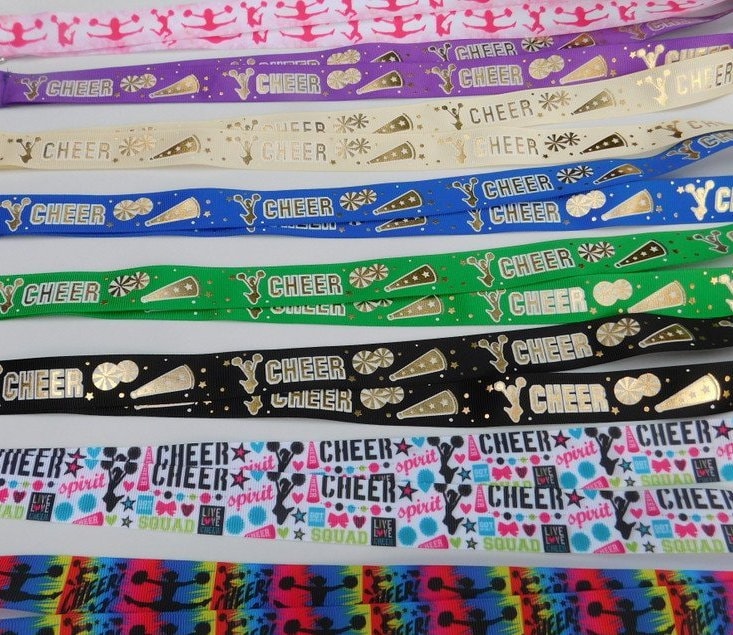 3 Yards -cheerleader - Grosgrain Ribbon - Your Choice Style - Single ...