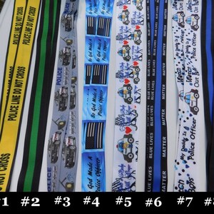 3 Yards - Police, Thin Blue Line, Blue Lives Matter, Law Enforcement ...