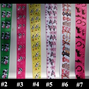 3 Yards Farm Life - Grosgrain Ribbon - Your Choice Style - Single Sided ...