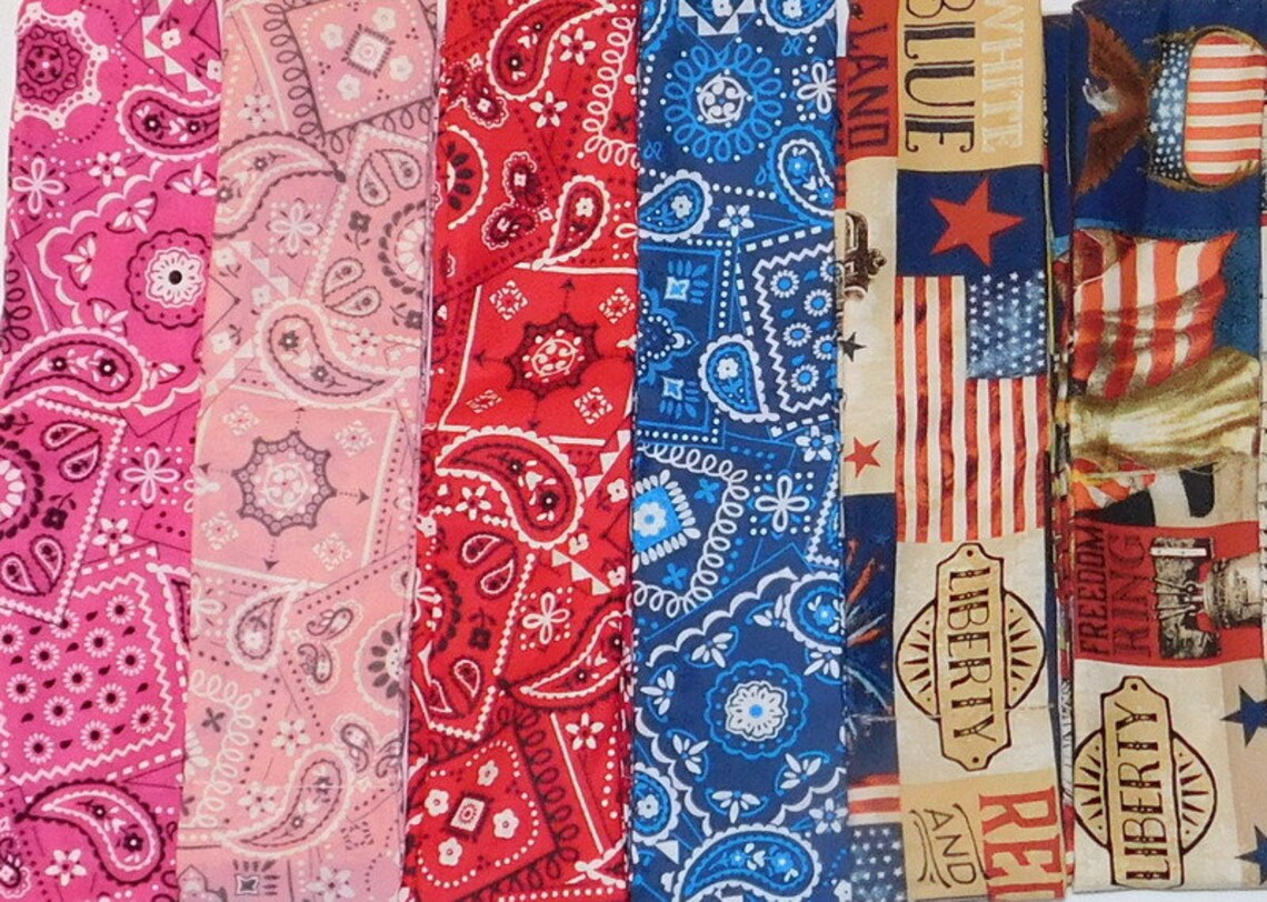 Patriotic Military Cooling Neck Ties Choice Style Multiple - Etsy