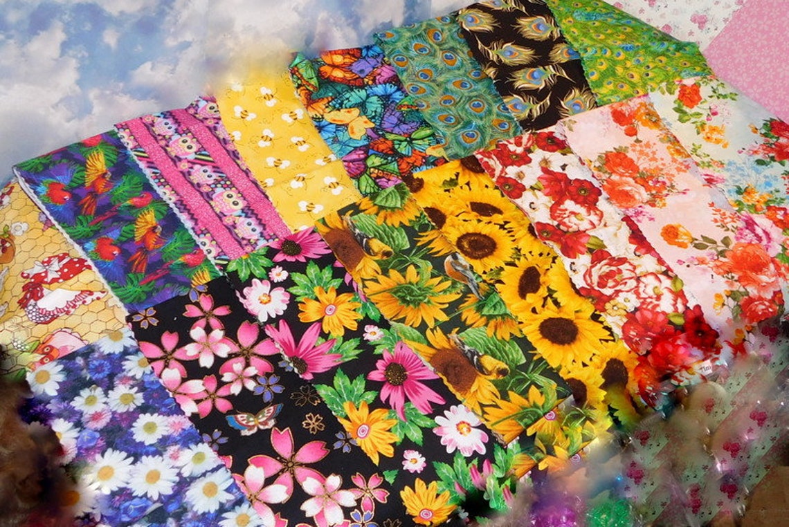 Birds & Flowers Cooling Neck Ties, Choice Color - Reusable, Washable ...