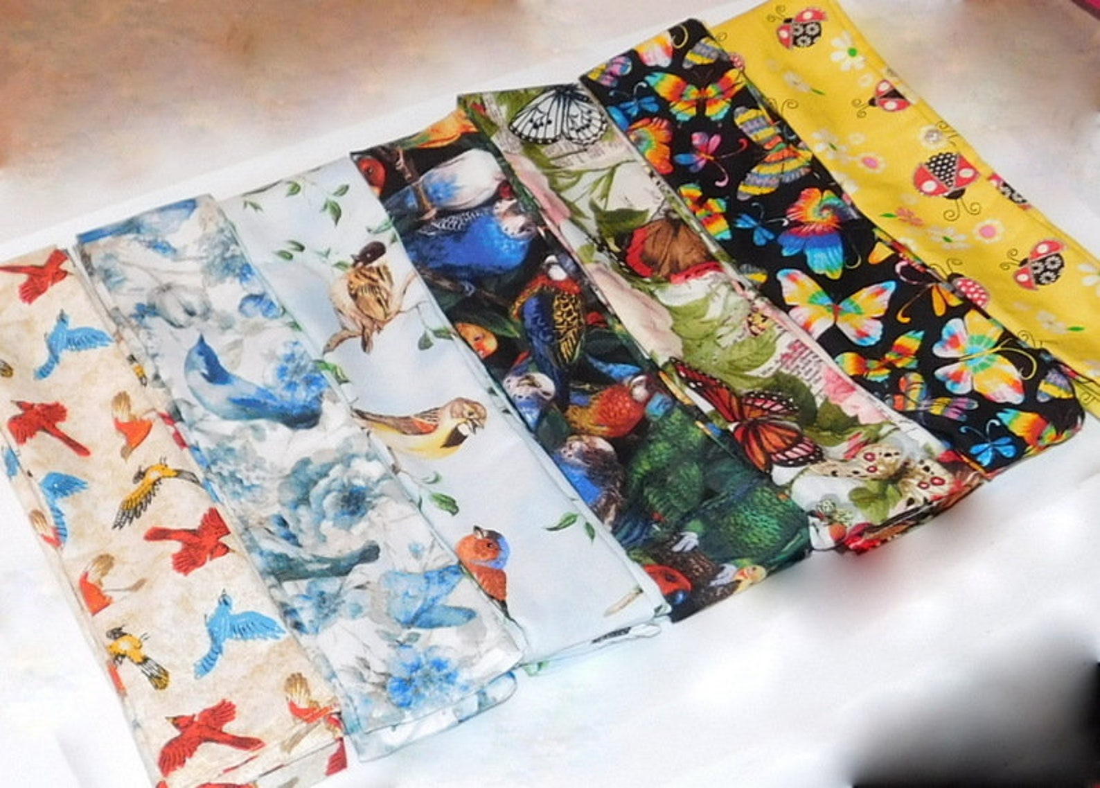 Flowers Nature & Birds Cooling Neck Ties, Choice Color - Reusable ...