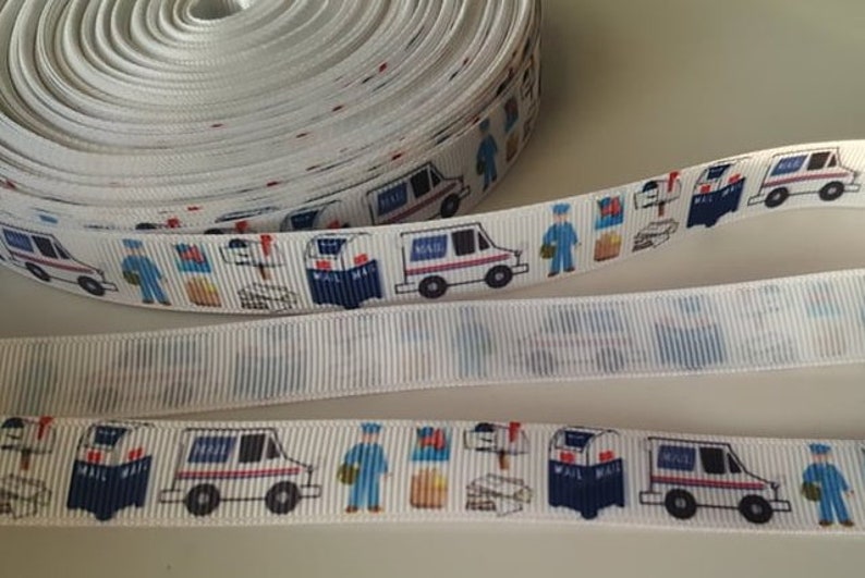 5/8" Ribbon - Professional - 16mm Postman, Nurse, Police, Fireman ...