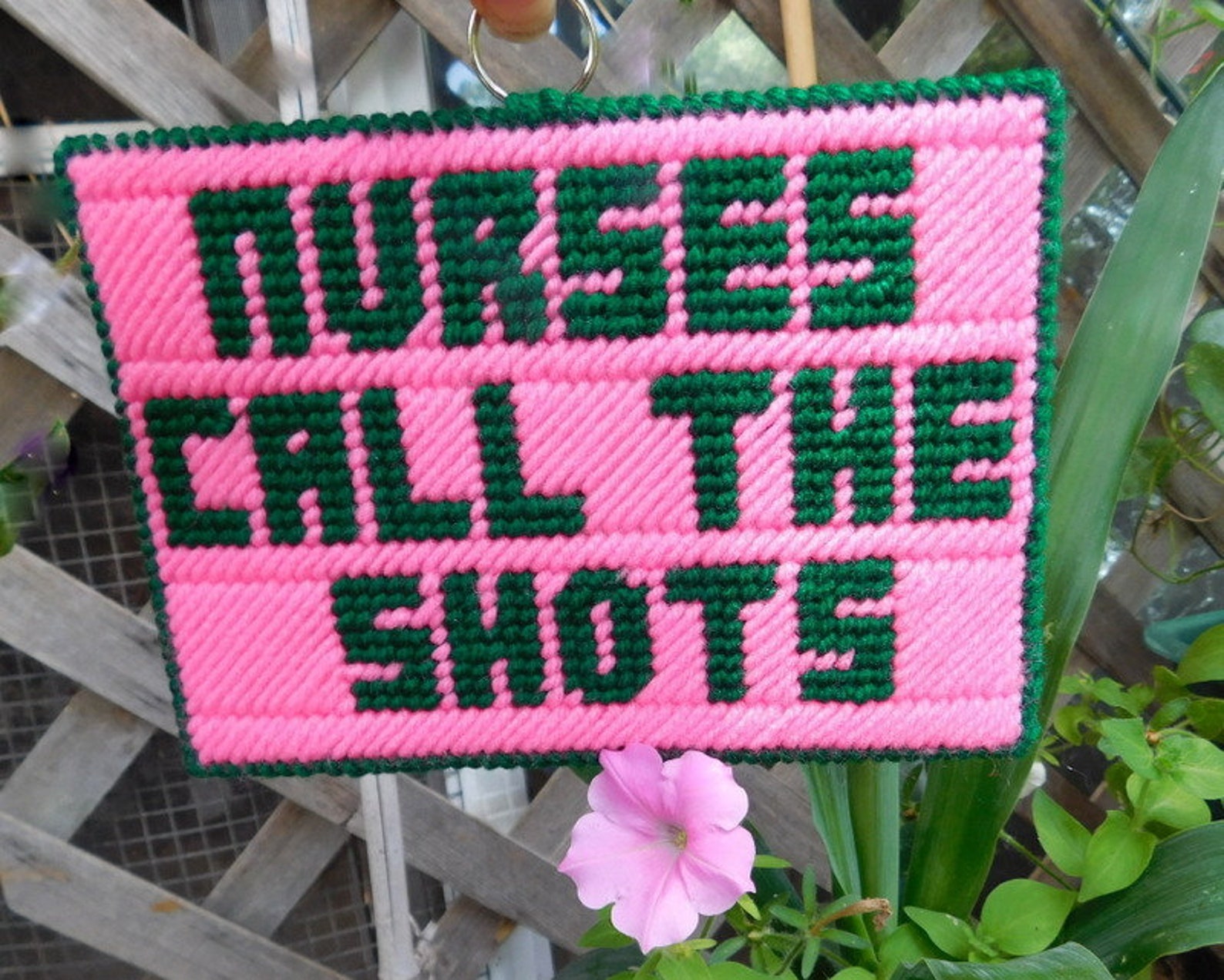 Nurses Call The Shots Sign 5.25 x 7.5 Neon | Etsy