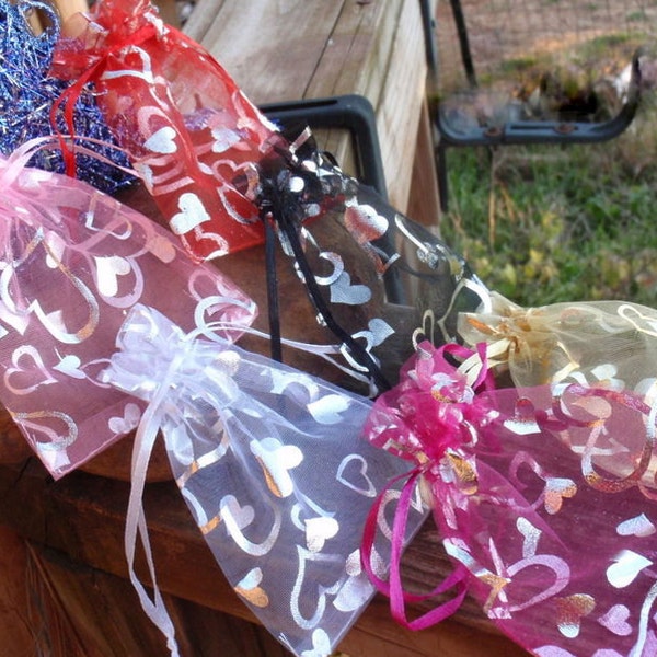 Pink Heart Bag - Etsy