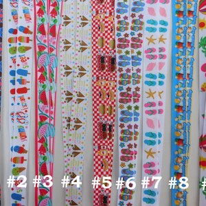 3 Yards - Summer Fun - Grosgrain Ribbon - Your Choice Style - Single ...