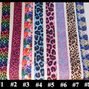 1.5" Leopard Print Ribbon - Tiger Lion Cub Animal Prints - 38mm ...