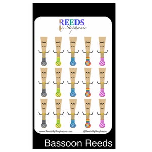Double Reed Sticker Sheet - Etsy