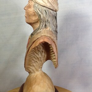 Tonka Wacon, Native American Bust - Etsy