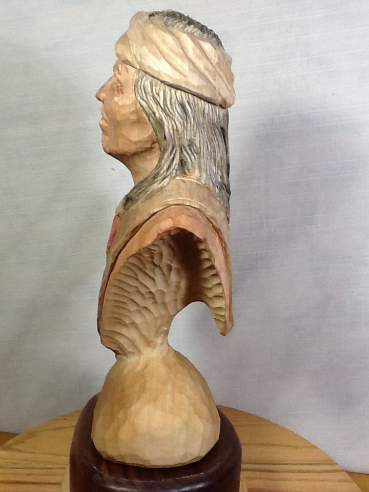 Tonka Wacon Native American Bust - Etsy