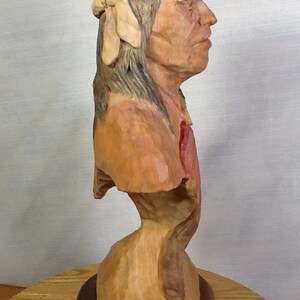Tonka Wacon, Native American Bust - Etsy