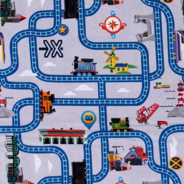 Train Fabric - Etsy